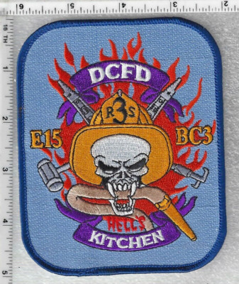 Washington DC Fire Department Engine 15 - Battalion Chief 3 Shoulder ...