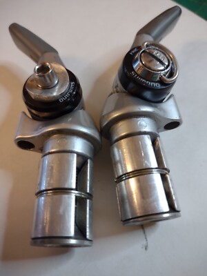 Shimano Bar End Shifter Set RD 7700/7400 SIS Index Tour Barcons | eBay
