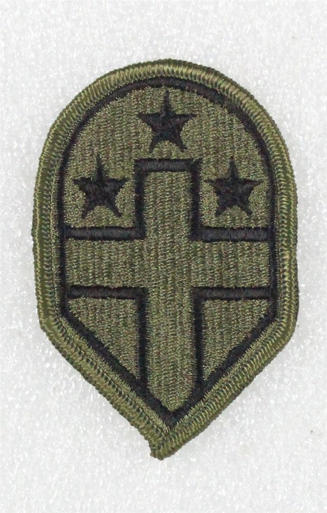 Army Patch: 196th Maneuver Enhancement Brigade - subdued, merrowed edge ...