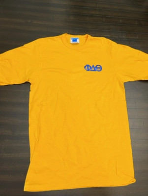 Phi Delta Theta Champion Short Sleeve T Gold with Embroidered Letters ...