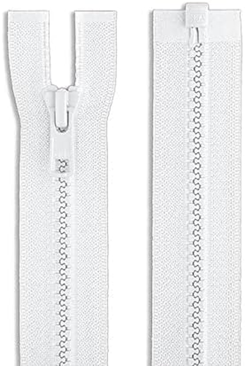 White Zipper 27 Inch Plastic Zipper 27 Inch White Heavy Duty Zippers ...