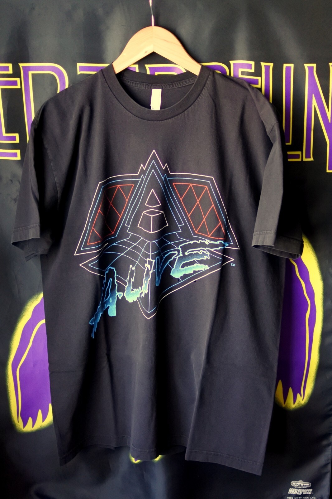 Rare Daft Punk Alive 2007 Pyramid Logo American Appar… - Gem
