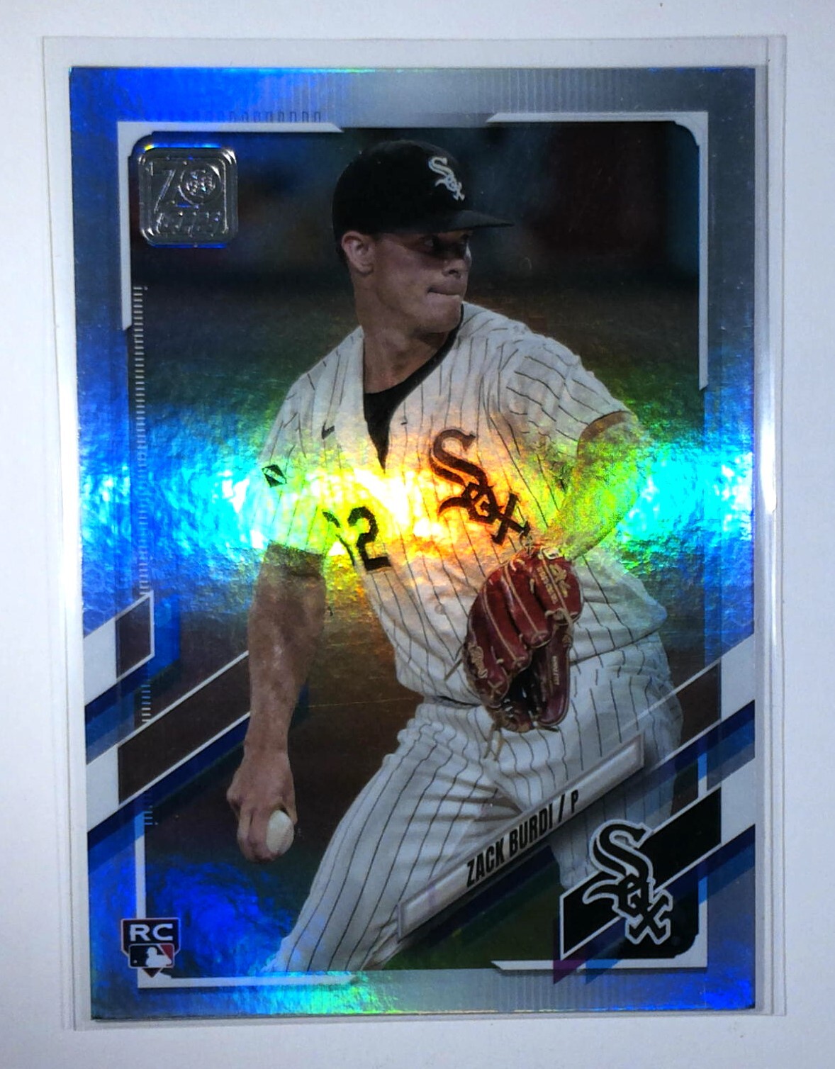 2021 Topps #483 Zack Burdi Rainbow Foil | eBay
