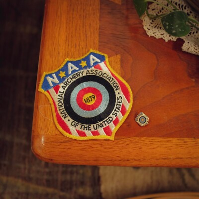 Vintage Nation Archery Association NAA Patch & Pin Set - 1960s | eBay