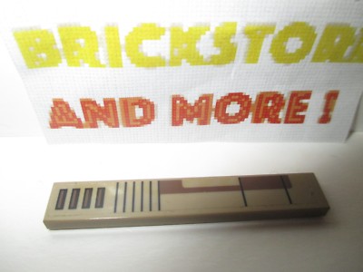 Lego 1x Tile decorated 1x6 Star Wars Vulture Droid Pattern 6636pb084 | eBay