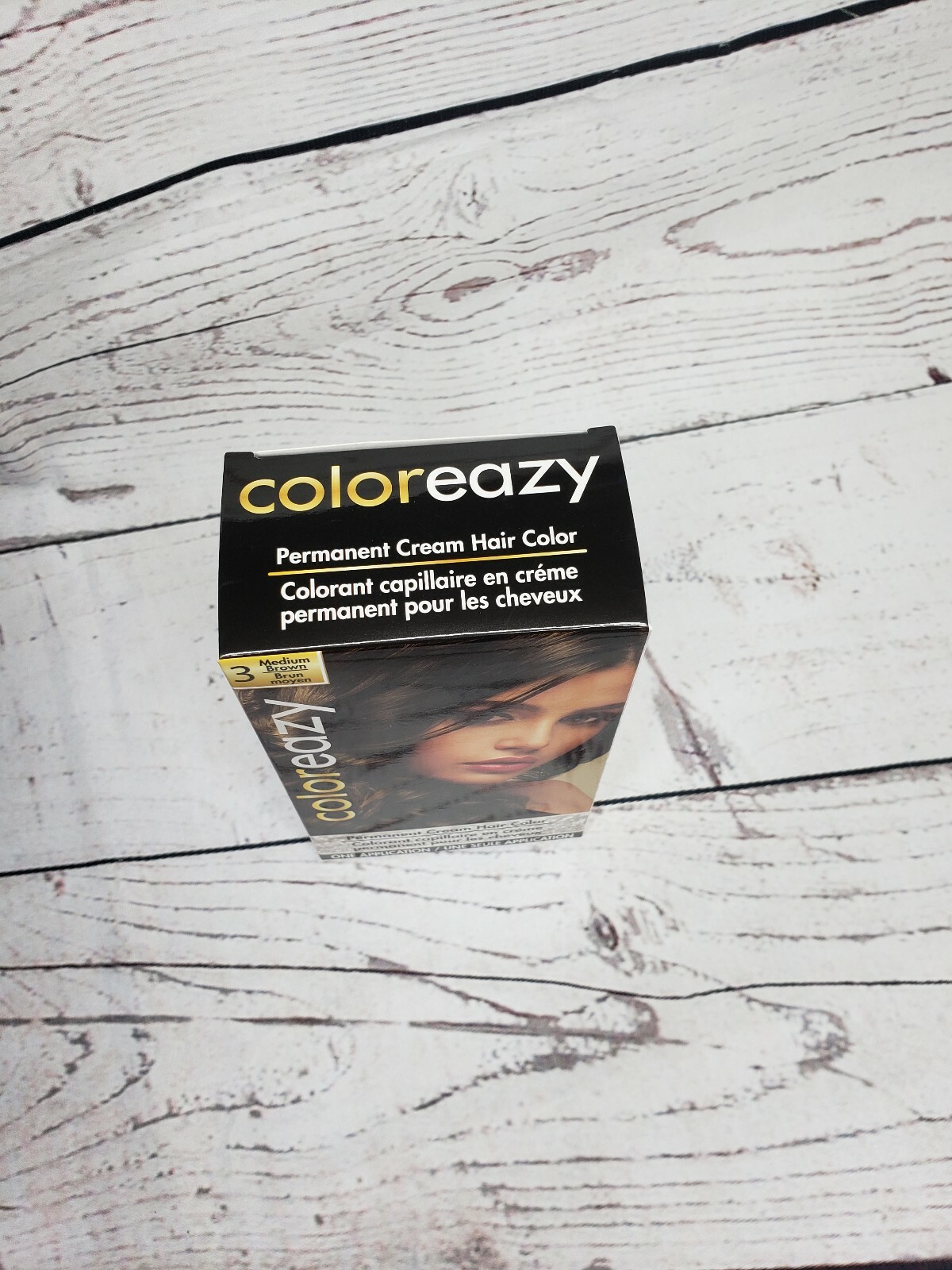 Coloreazy Permanent Cream Hair Color #3 Medium Brown | eBay