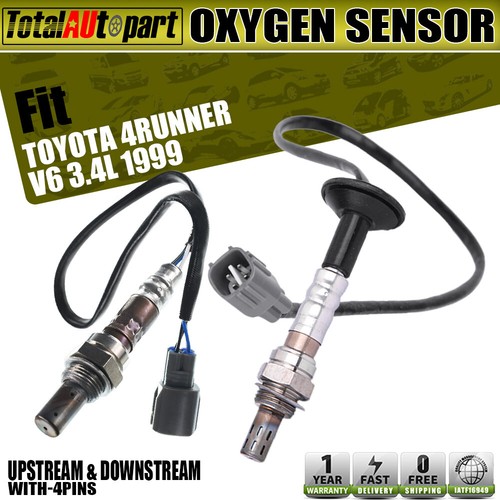 2Pcs O2 Oxygen Sensors for Toyota 4Runner 1999 Upstream and Downstream ...