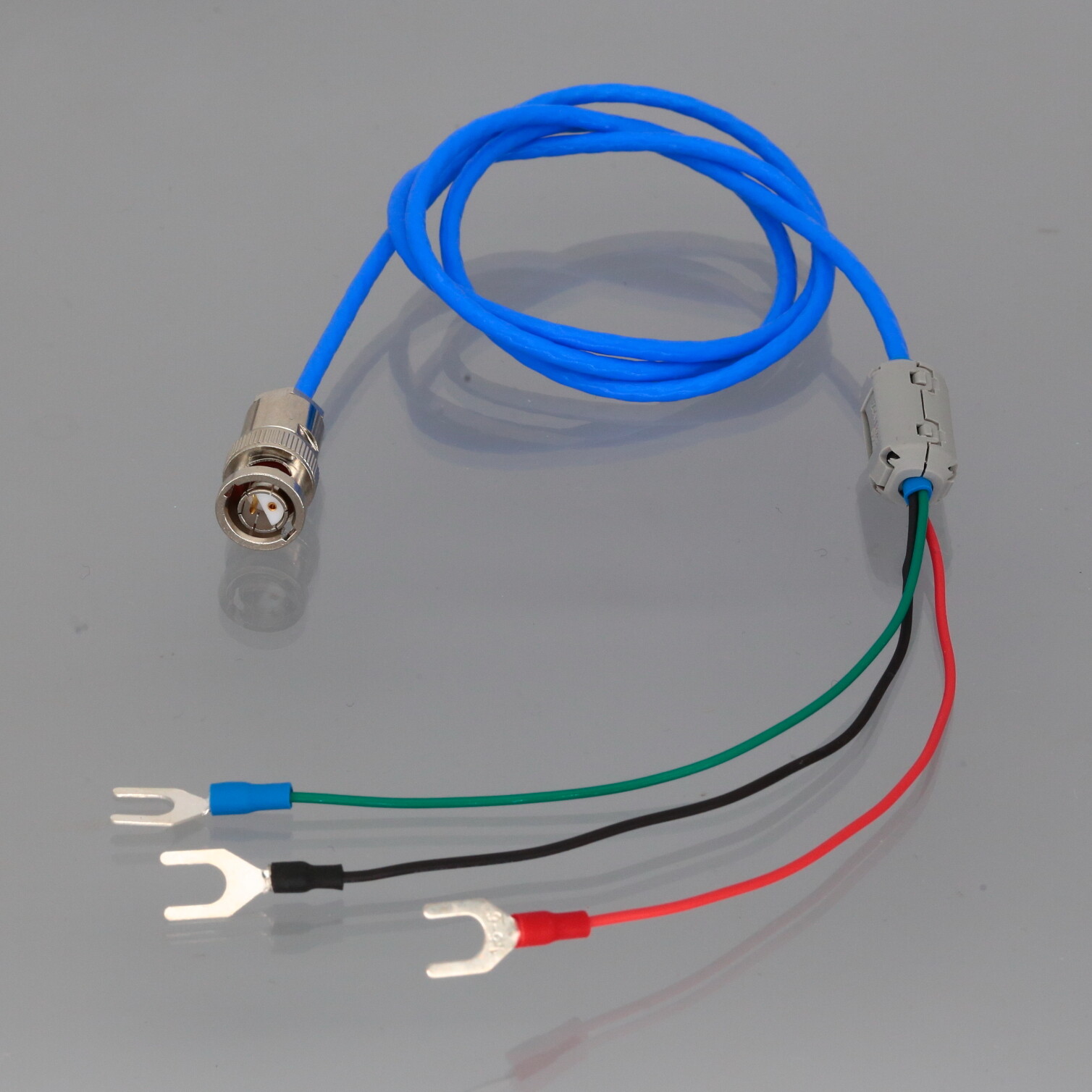 TWBNC BNO 2P Twinax plug to 6mm Spade Lug Fork M17/176-00002 Test Cable ...