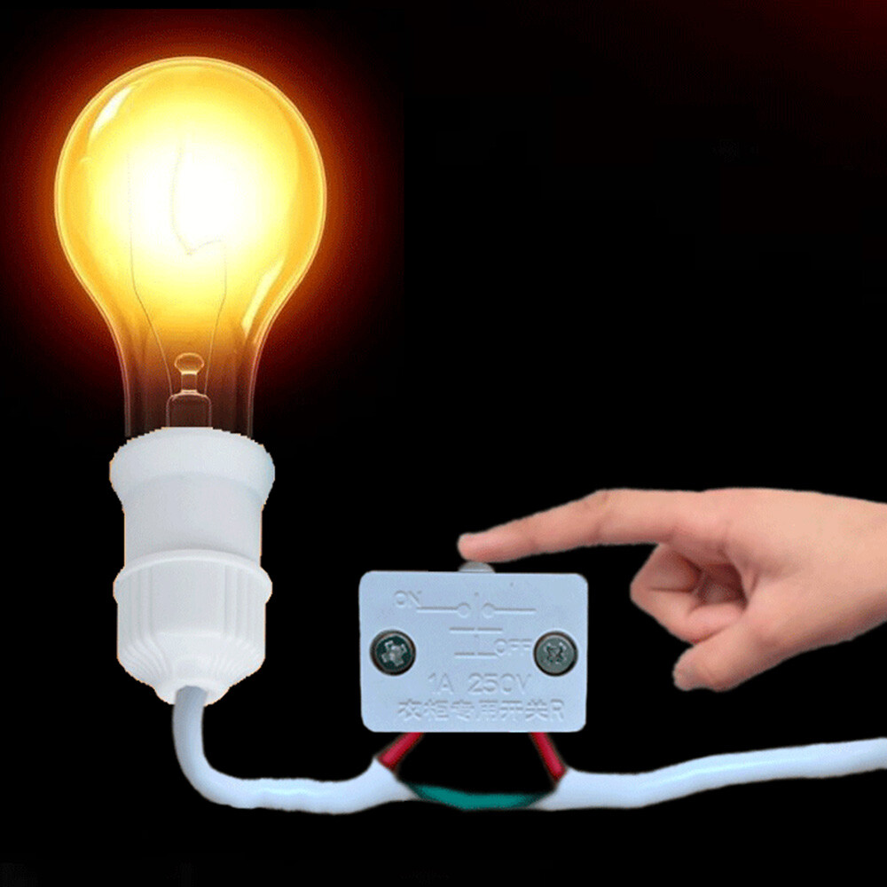 202 Automatic Reset Light Switch Wardrobe Cabinet Door Home Cupboard ...