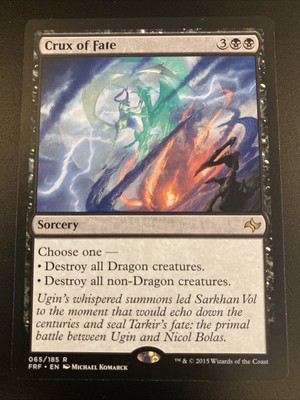 1 X Crux Of Fate 065/185 MTG Fate Reforged NM English | eBay