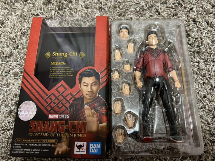 S.H.Figuarts Shang Chi Action Figure Legend of the Ten Rings Bandai ...