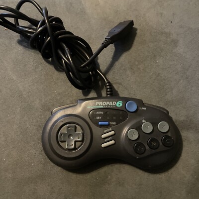 Sega Genesis SG ProPad 6 Controller SV-439 6 Button Controller Tested ...