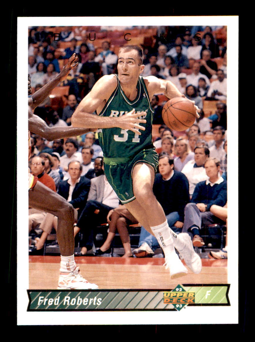 1992 Basketball Upper Deck Fred Roberts Milwaukee Bucks #225 5 | eBay