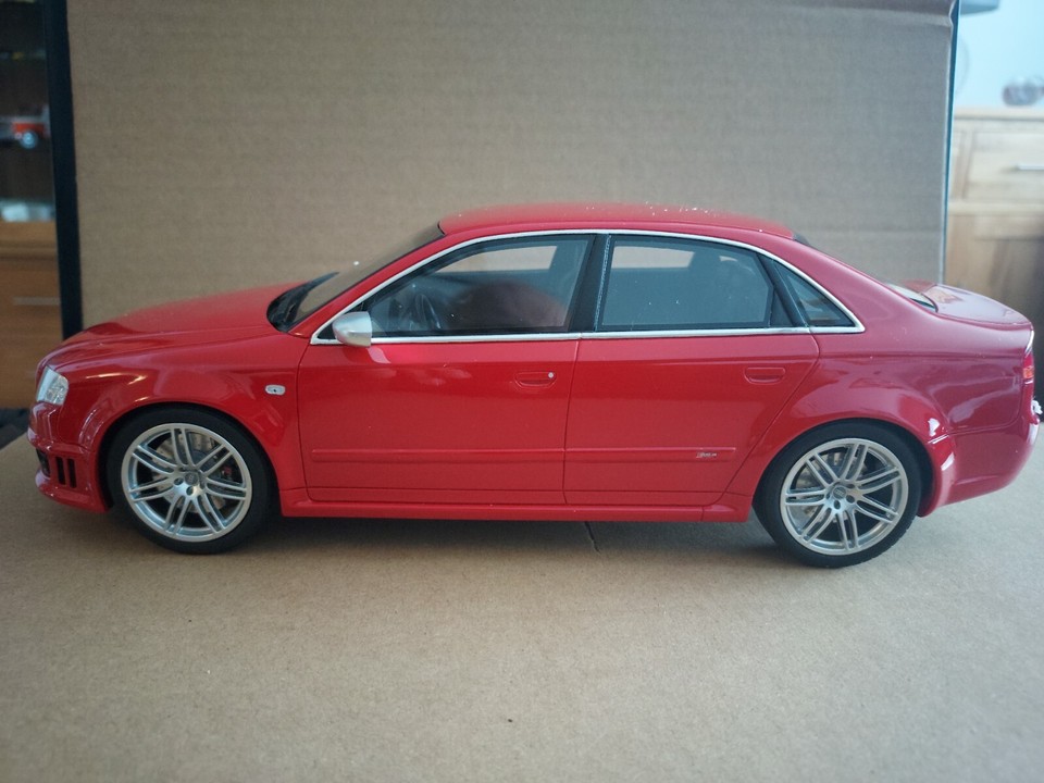OTTO 2005 AUDI RS (B7) 4,2 FSI MISANO RED SCALE 1,18 | eBay UK