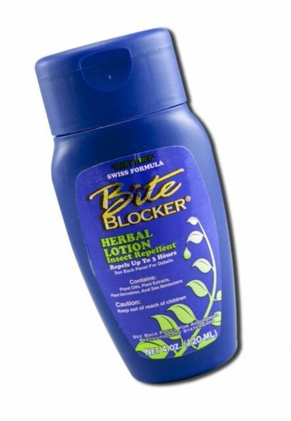 Bite Blocker Insect Repellent Herbal Lotion Waterproof 4oz Nets ...