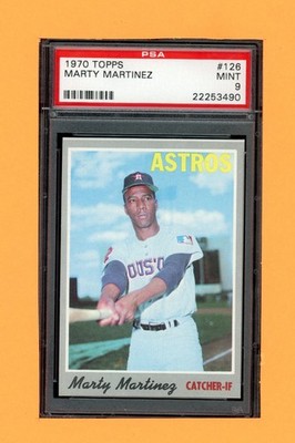1970 TOPPS #126 MARTY MARTINEZ PSA 9 | eBay
