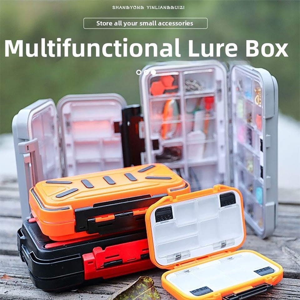 Fishing Gear Storage Box Waterproof Portable Lure Box with Inner ...