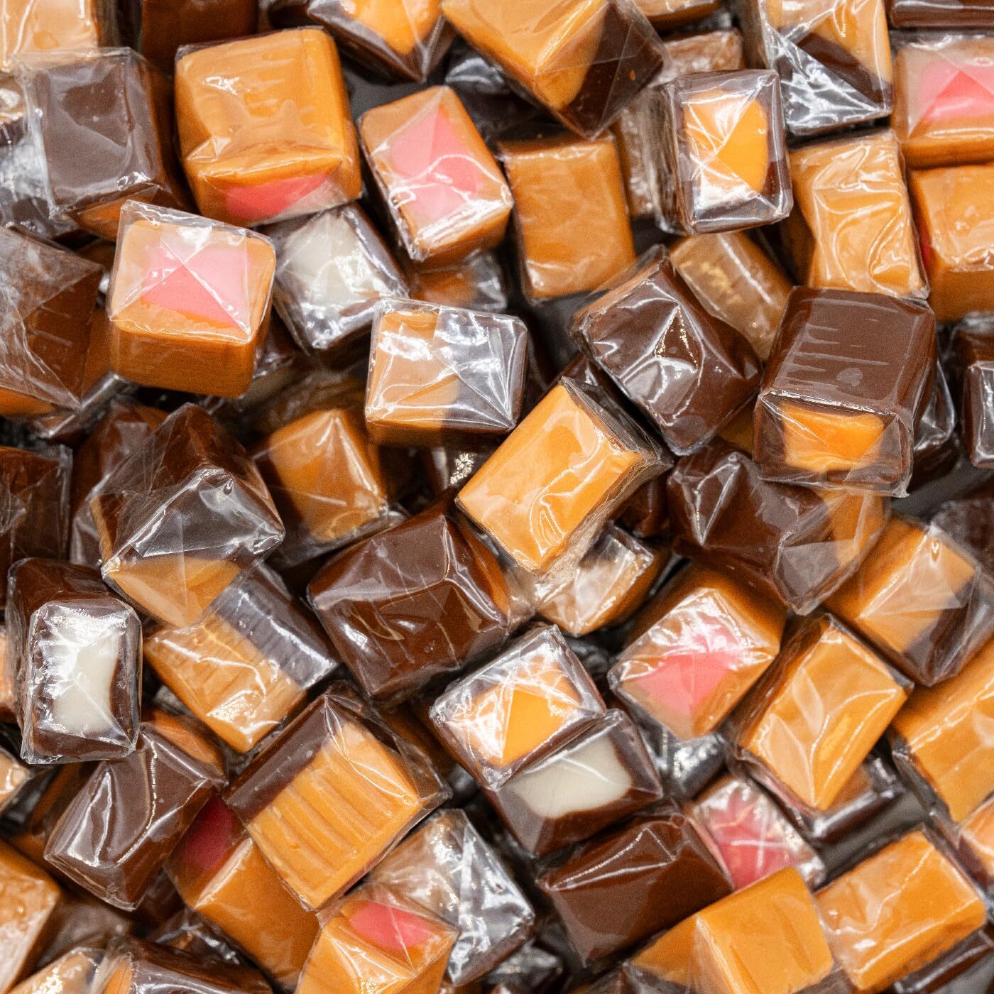 Assorted Caramels Filled Candy - Individually Wrapped - Bulk Pack 2 ...
