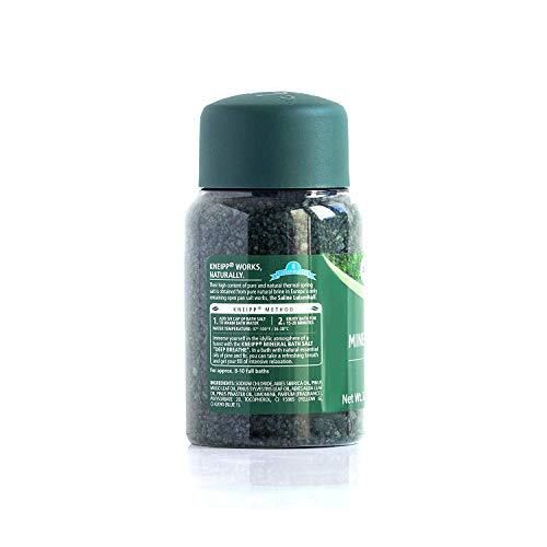 Kneipp Pine Fir Bath Salts 17.6 Ounce Deep Green Natural Sea Salt For ...