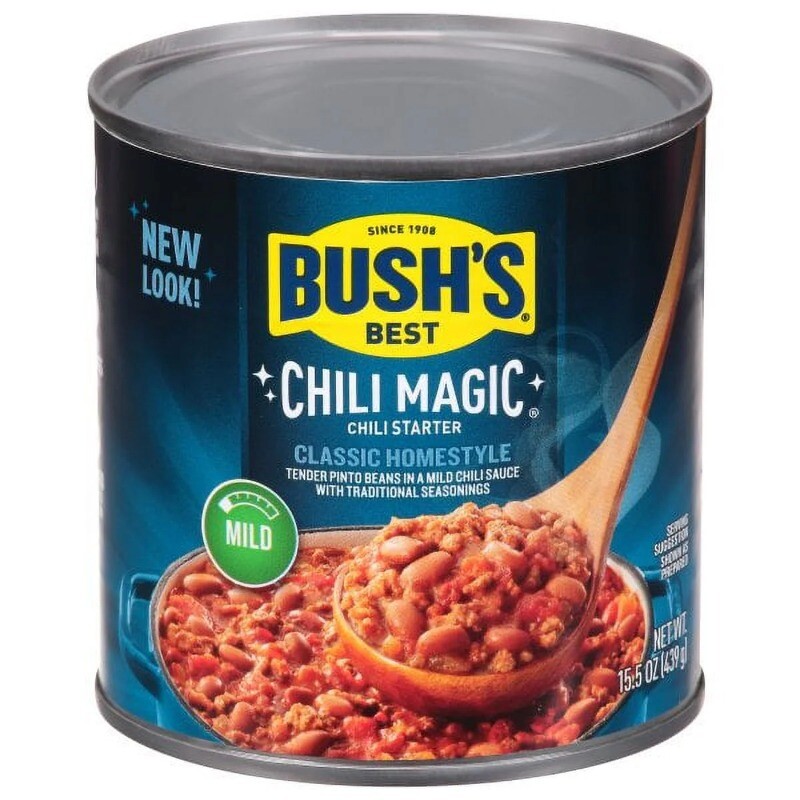 (4 pack) BUSH'S Chili Magic Chili Starter, Traditional Mild, 16 oz. | eBay