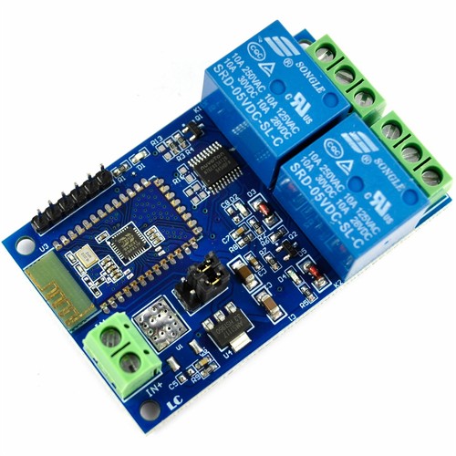 LC Technology 1/2/4 Channel Bluetooth Relay Module 5 12V 250V AC Flux ...