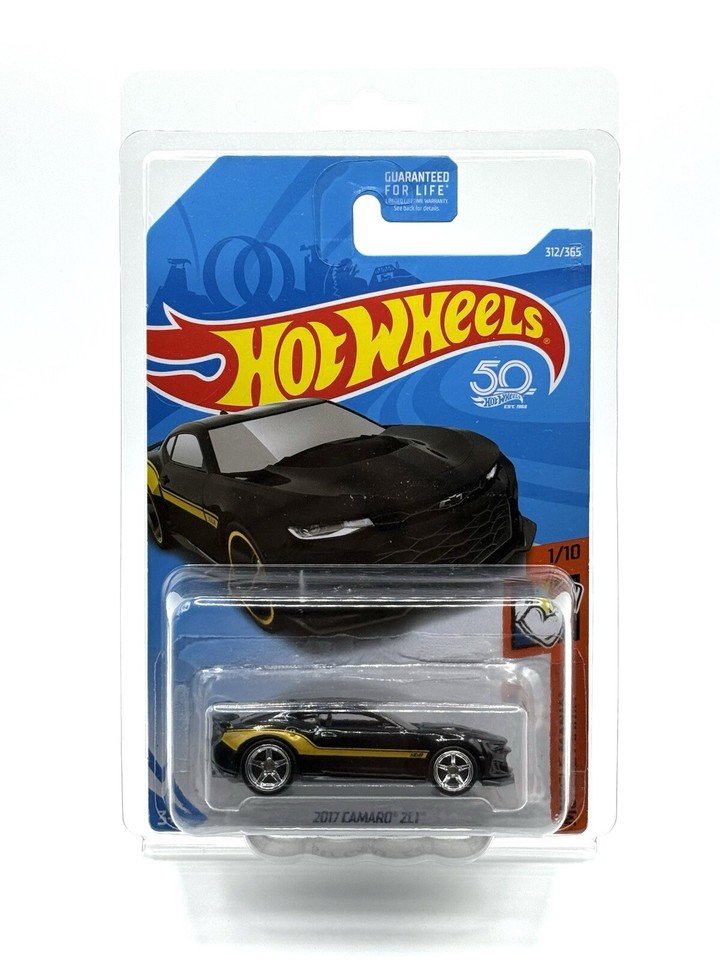 CUSTOM Hot Wheels 2017 Camaro ZL1 Real Riders Wheel Swap Black | eBay