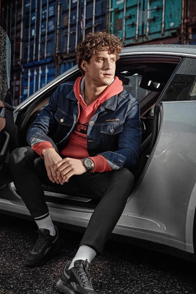 Authentic Porsche Essential Denim Trucker Jacket DDP (NO US CUSTOMS ...