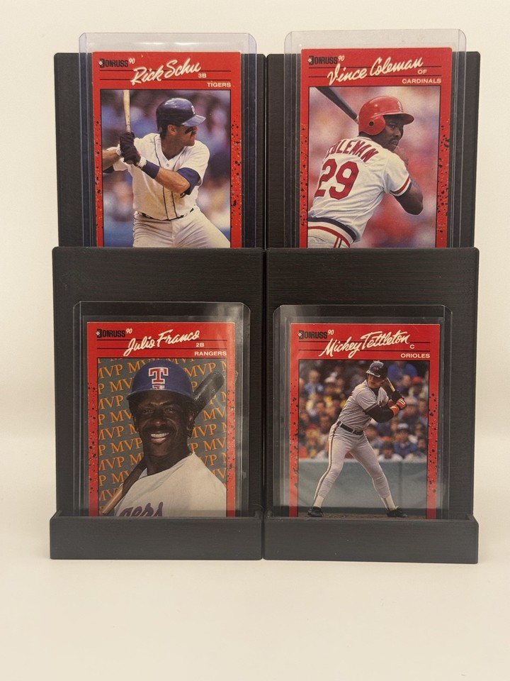 1990 Donruss error card no dot Error! Barry Bonds & Bo Jackson! (31 ...