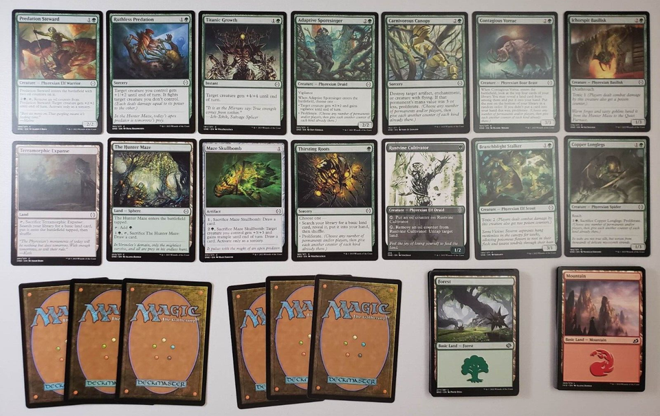 MTG Commander Migloz, Maze Crusher Custom 100 Card EDH Deck with Rares ...