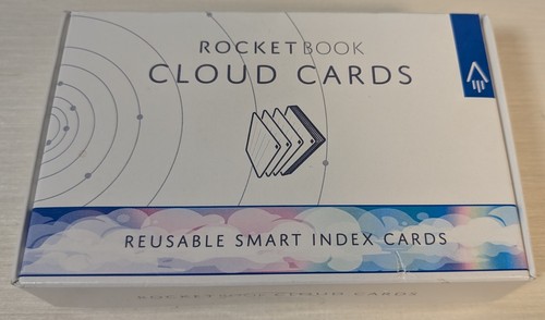 Rocketbook Cloud Cards Eco-Friendly Reusable Smart Index Note FriXion Pen Towel | eBay