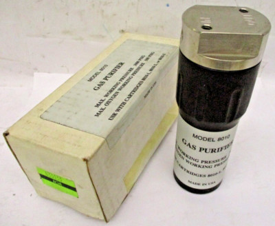 Gas Purifier Model 8010 3000 PSIG Max Working 500 PSIG Max Oxygen ...