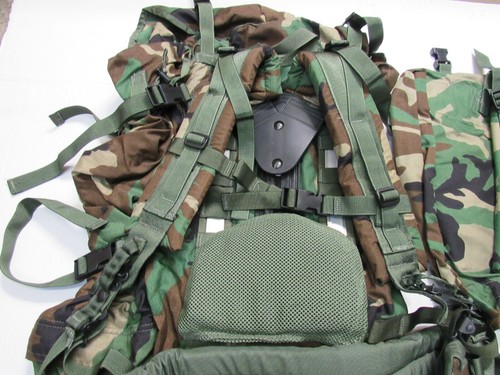 US Military CFP 90 Backpack Rucksack Woodland Camo Combat Patrol Pack ...