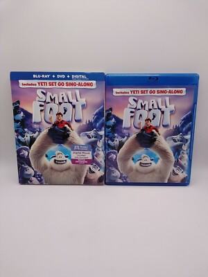 SMALLFOOT Blu-ray ONLY with Slipcover NO DVD NO Digital Used | eBay