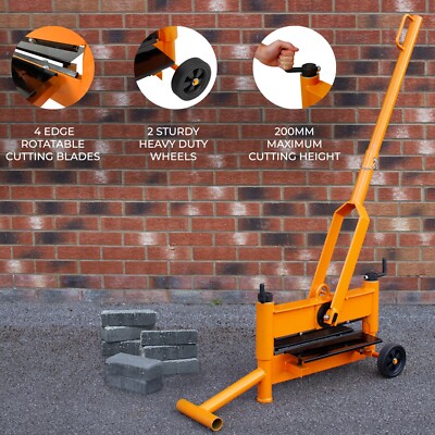Block Splitter Paving Cutter Concrete Landscaping Stone Brick Tool ...
