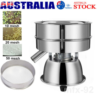 Electric Automatic Sieve Shaker Vibrating Machine Sifter for Granule ...