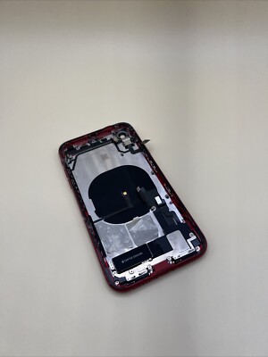 Original IPHONE XR Carcasa Parte Trasera Cristal Tapa Batería Con ...