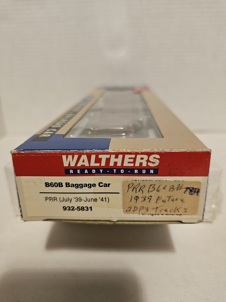 HO Walthers 932-5831 Pennsylvania B60B Baggage Passenger Car PRR | eBay