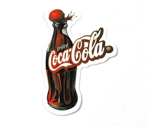 Coca-Cola Coke USA Autocollant Sticker Decal - Motif : Bouteille avec ...