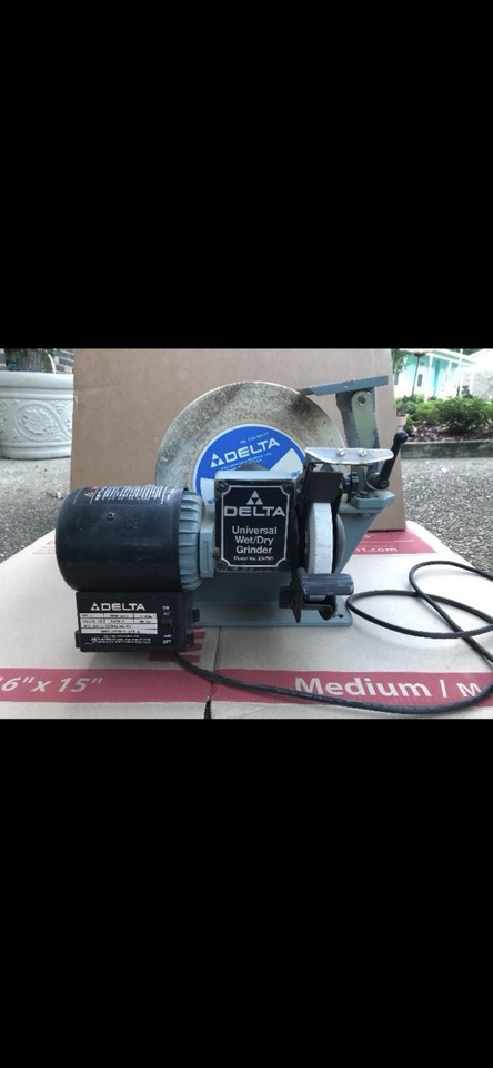 Delta Universal Wet Dry Sharpener Grinder Tool Model 23-700 Knife ...