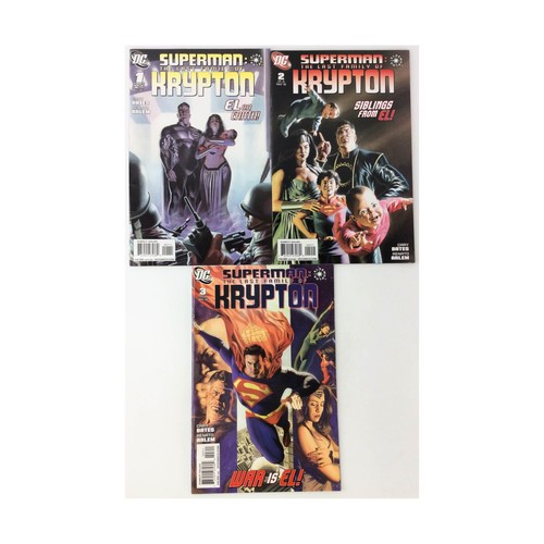 DC Superman Comics Superman - The Last Family of Krypton Complete ...
