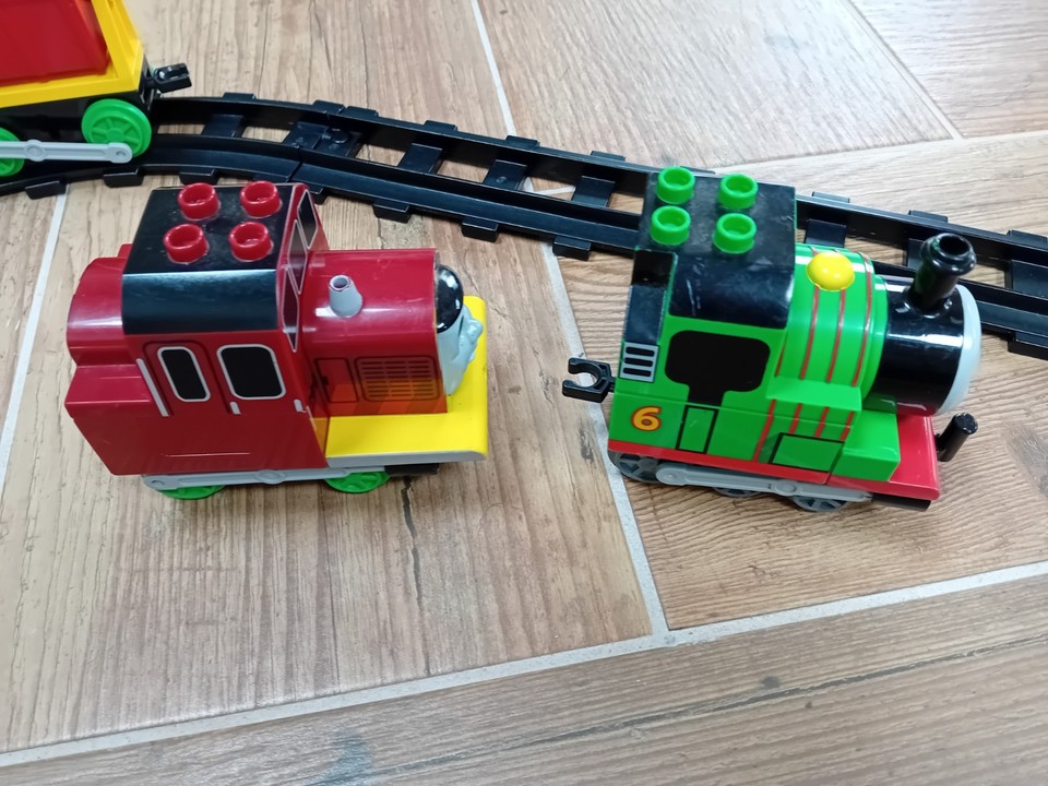 Lego Duplo Thomas The Tank Engine Railway Train And Track | eBay UK