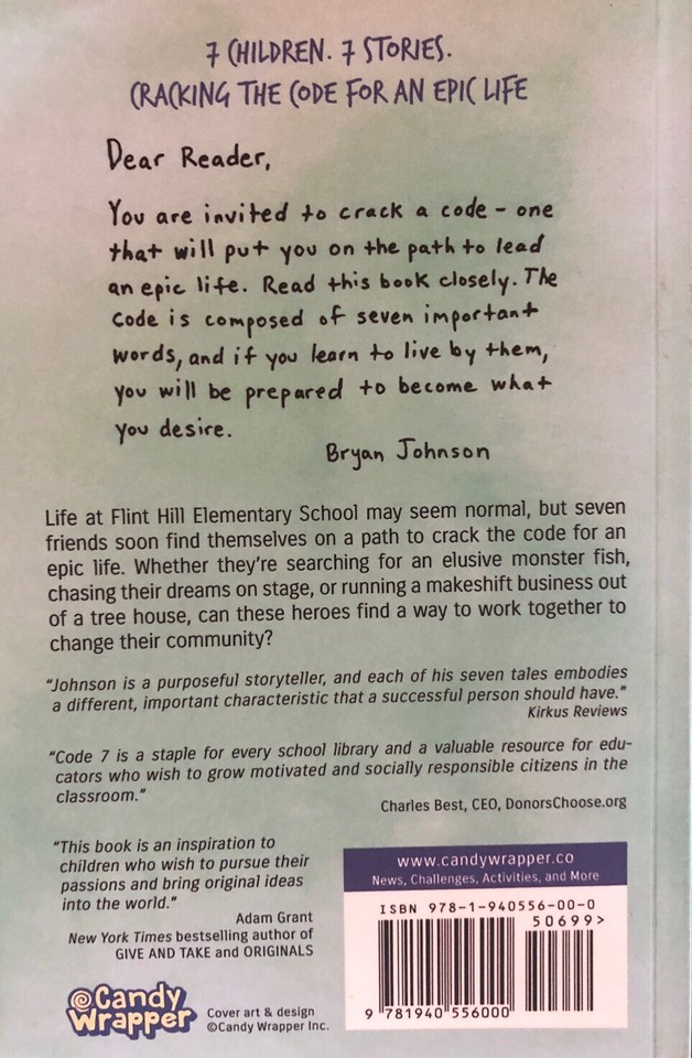 Cracking the Code for an Epic Life Code 7 (Cased Book) | eBay