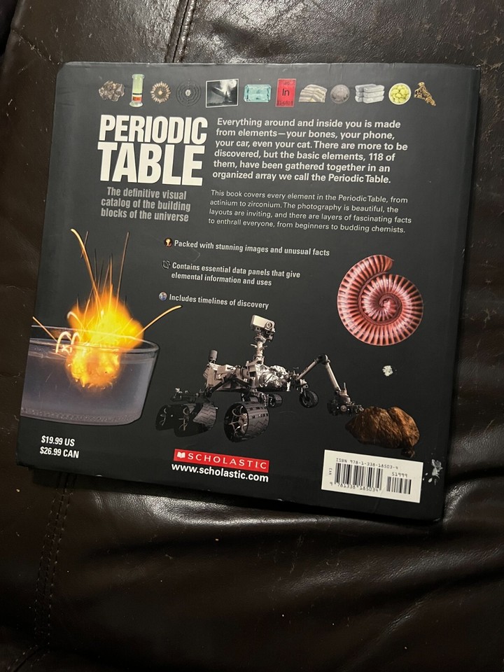 SPER ODIC TABLE The definitive visual catalog of the building blocks of ...