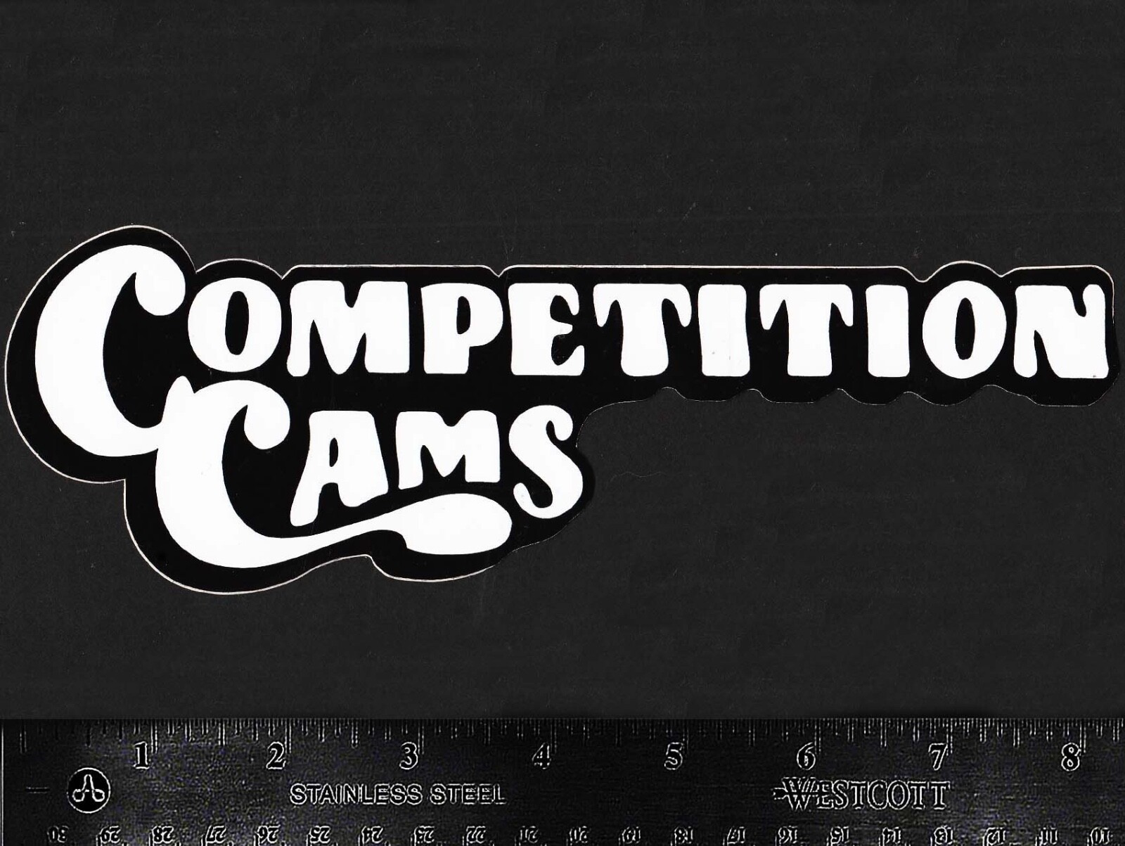 COMPETITION CAMS - Original Vintage 1980's Racing Decal/Sticker - 8.25 ...