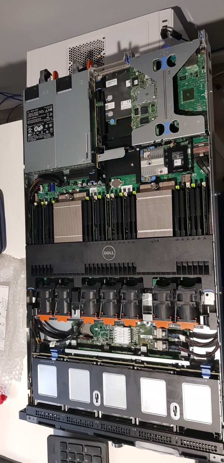 Dell Powervault DL4000 R620 96GB 12 CORE 10gb 6x 600GB H710 10 BAY 2012 ...