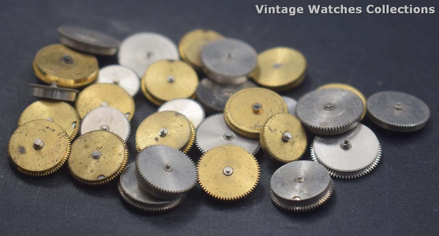 Vintage Mechanical Wrist Watch Barrel Mix Lot For Watch Maker Repair O ...