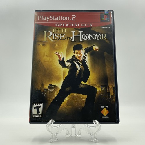 Jet Li Rise to Honor PS2 2004 Sony Greatest Hits Complete 711719727927 ...
