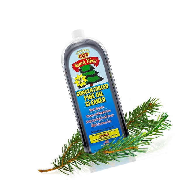 3x King Pine Concentrated Pine Oil Cleaner 16 FL Oz Multi-surface Use ...