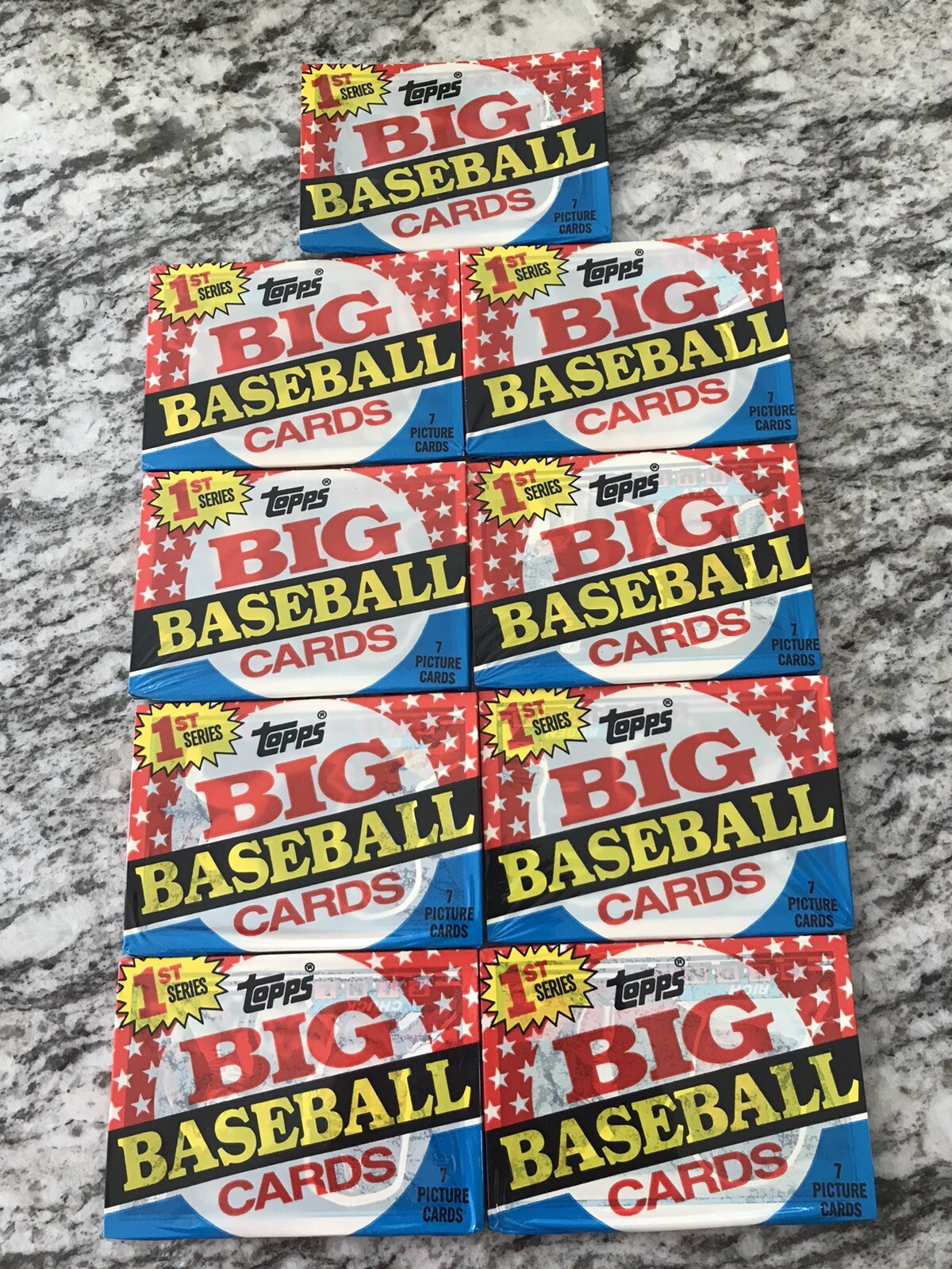 1989 Topps BIG Baseball Cards 9 Sealed Packs: FREE SHIPPING | eBay