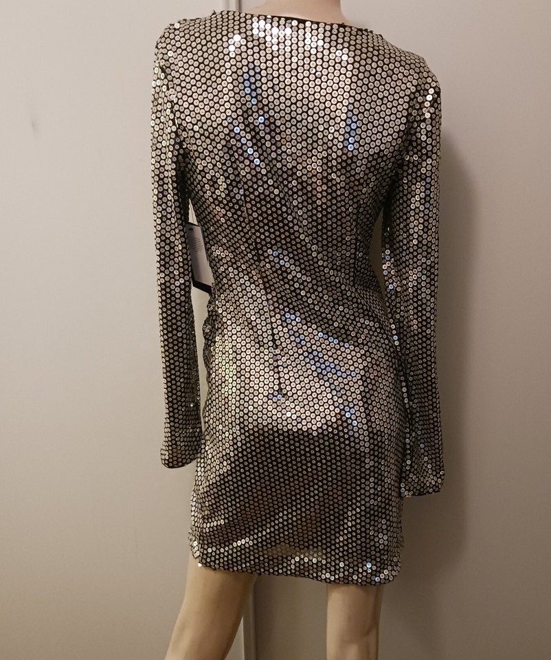 NWT Guess By Marciano Rachel Dress Size Small Sequin | eBay